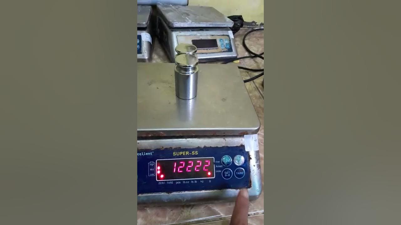 cara kalibrasi timbangan super-ss!!!! - YouTube