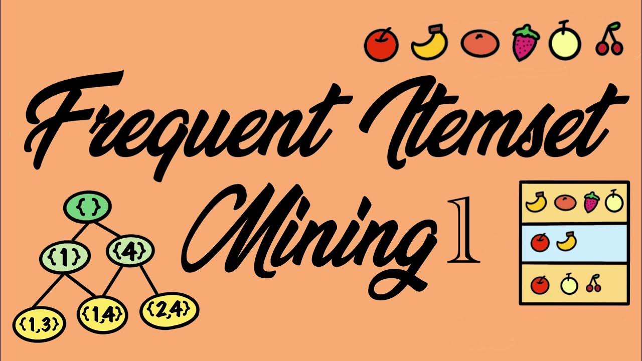 Frequent itemset mining 1 - Apriori algorithm - YouTube