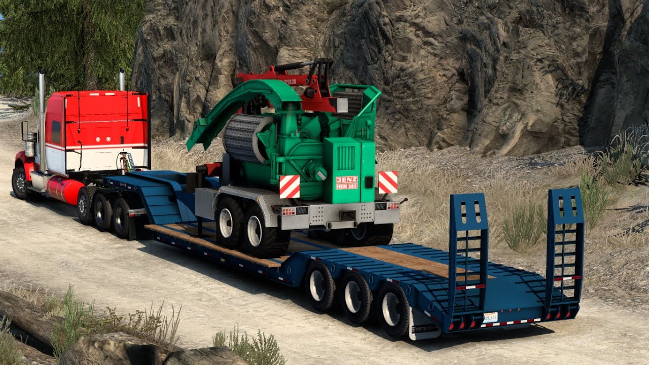 [ATS v1.42] Overweight Trailers and Cargo Pack by Jazzycat v4.7 - YouTube