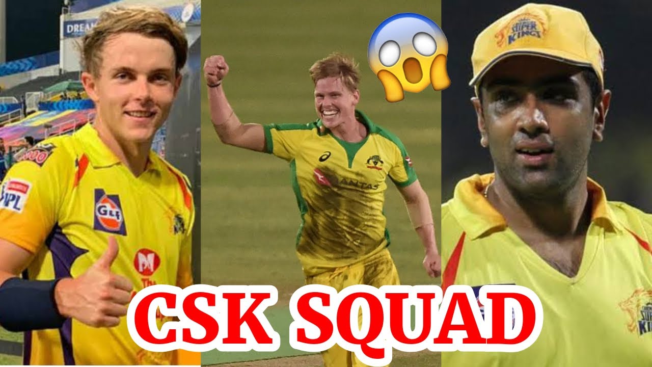 CSK TEAM 2025 PLAYER LIST | CSK BUY IN AUCTION 2025 - YouTube