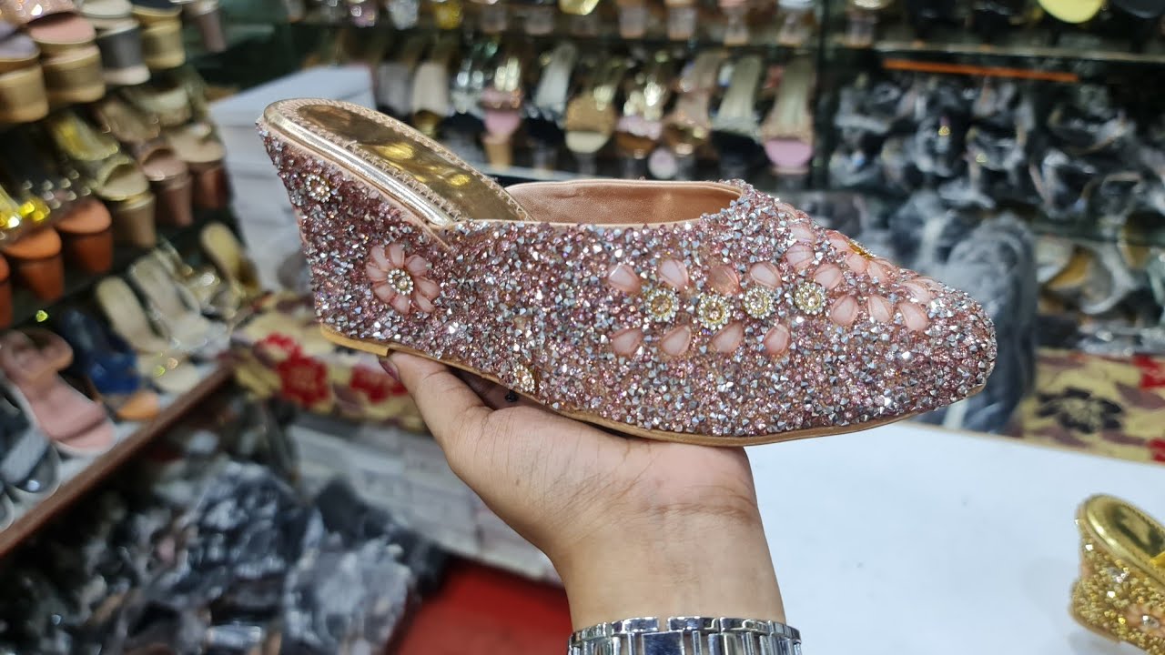 premium quality bridal designer ladies Shoes collection in bd. - YouTube