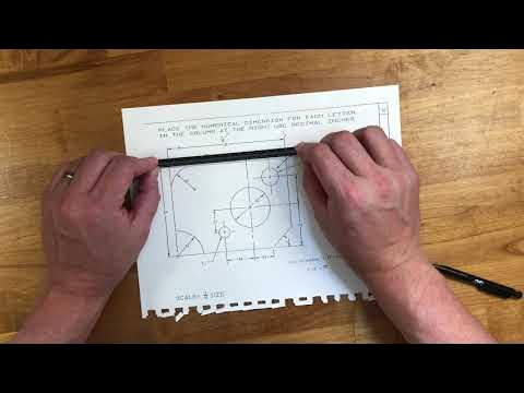 Drafting Measuring Worksheet - YouTube