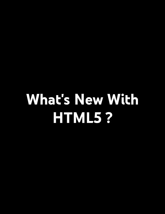What s New With HTML5 Interview Questions YouTube what-s-new-with-html5-interview-questions-youtube