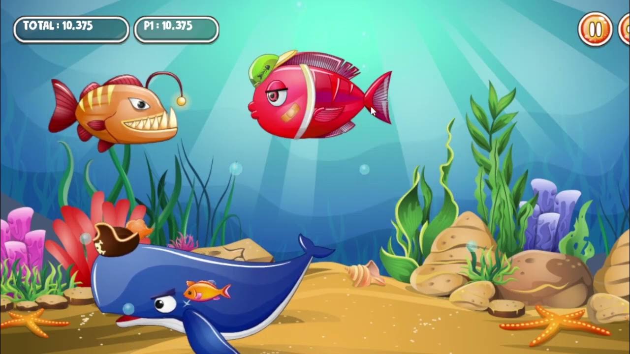 Играю в ио игру рыбка ест рыбку! - YouTube