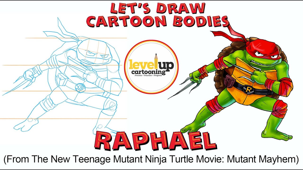 Lets Draw Raph | Ninja Turtles - YouTube