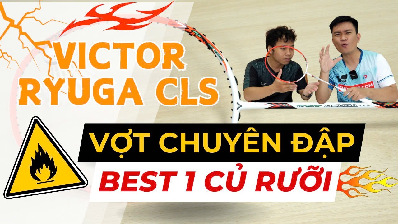 Ryuga CLS - Vợt cầu lông 1 Triệu Rưỡi "CHUYÊN CÔNG" Hot Nhất 2024 | Vợt cầu lông Victor Ryuga ...