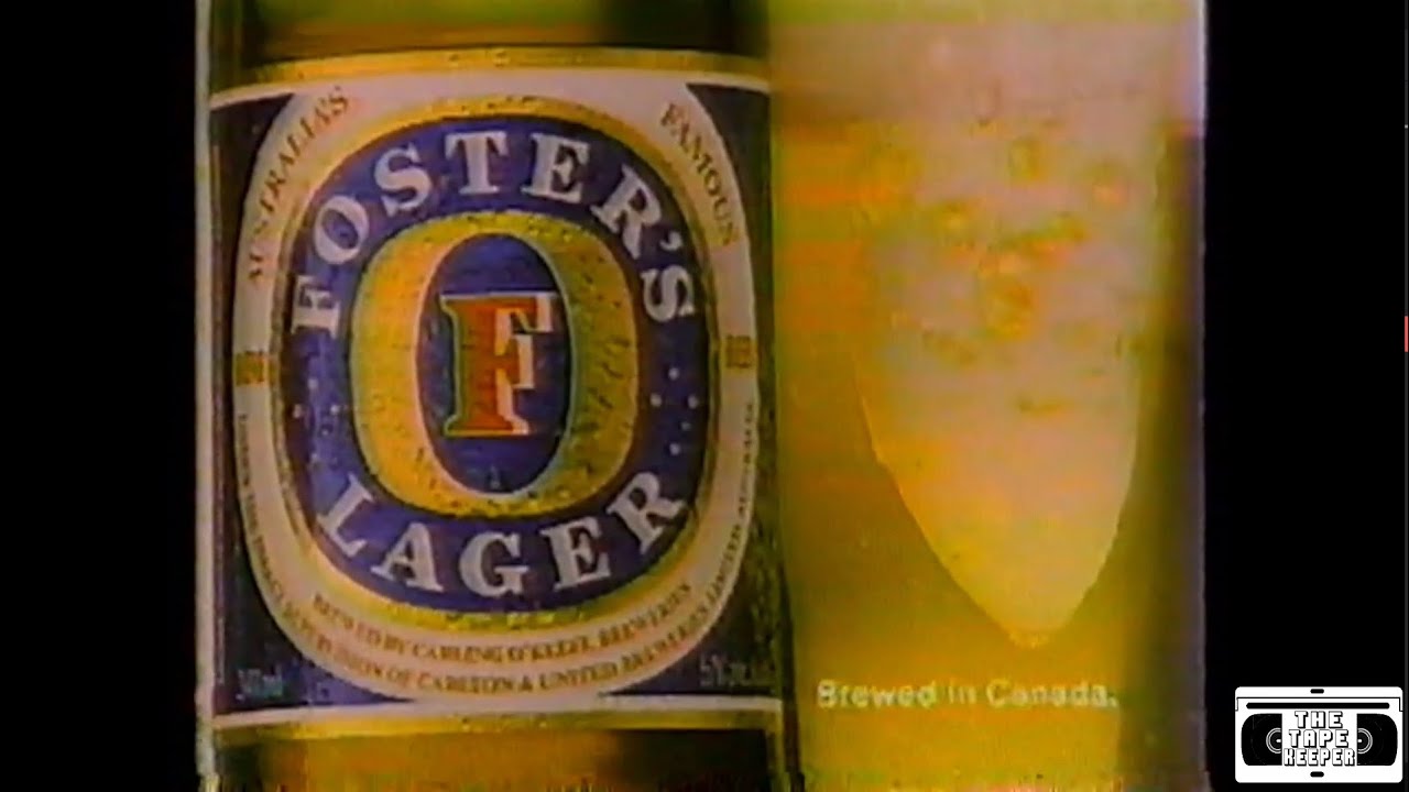 Fosters Beer Commercial - 1988 - YouTube