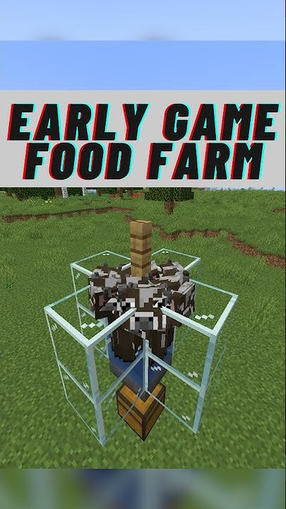Minecraft Entity Cramming Food Farm [Java 1.18.1] #shorts - YouTube