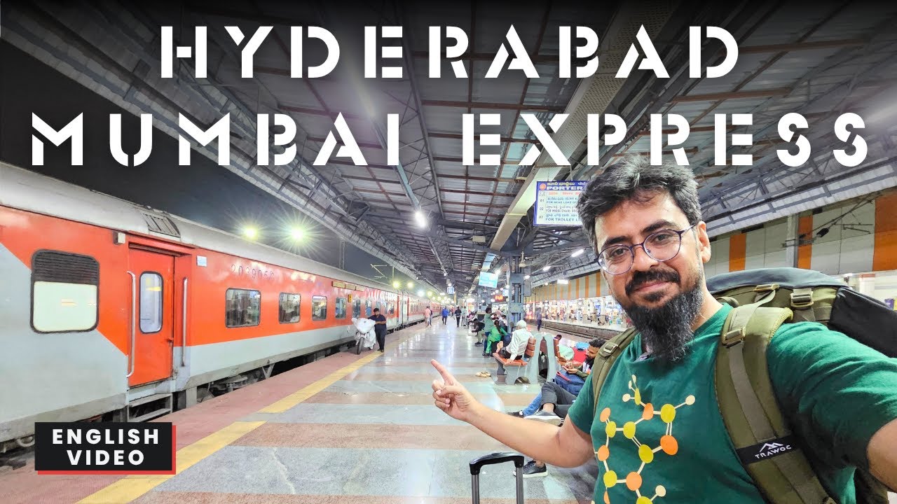 22731 Hyderabad Mumbai Express Journey | Oldest TRAIN between Hyderabad ...
