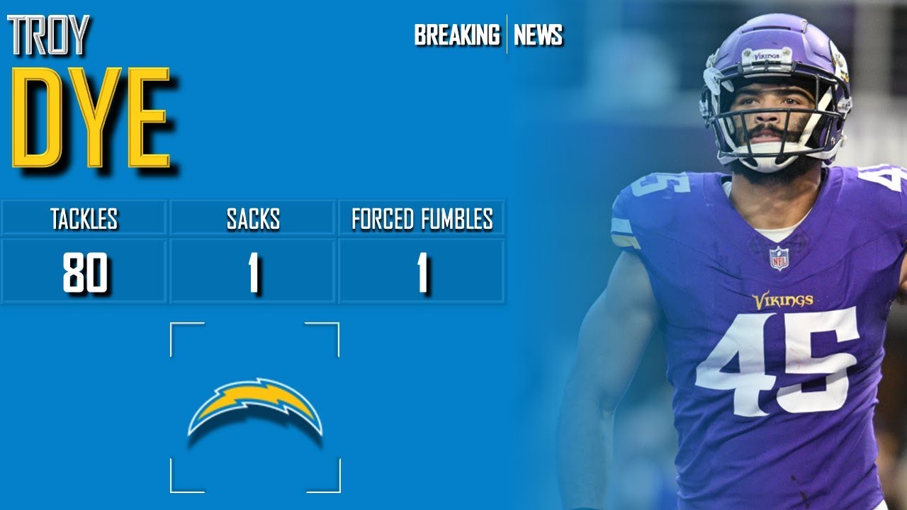 LOS ANGELES CHARGERS: Troy Dye ᴴᴰ - YouTube
