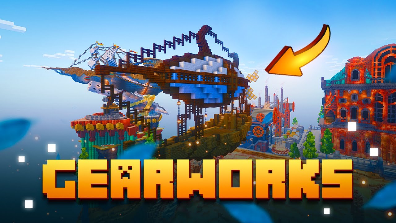 The Create Mod Adventure Begins! | Gearworks SMP Episode 1 - YouTube