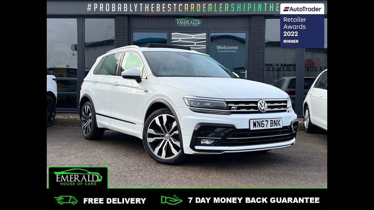 2017 67 VOLKSWAGEN TIGUAN 2.0 R-LINE TDI BLUEMOTION TECHNOLOGY WN67BNK ...