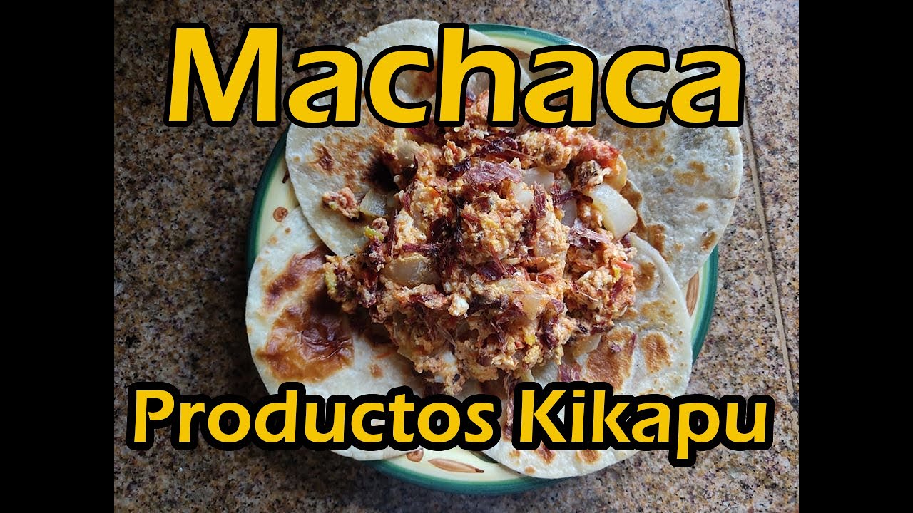 Machacado Kikapu | Productos Kikapu de Muzquiz Coahuila - YouTube