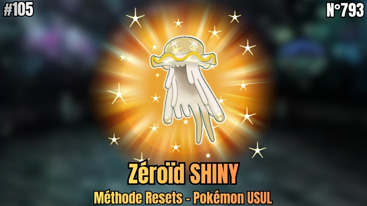 Zéroïd shiny (Nihilego) sur Pokémon ultra lune- Live Reactions - YouTube