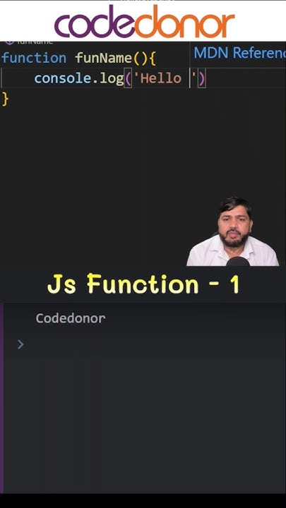 JavaScript Function-1|Functions in JavaScript |#mentorvikaskumar #programming #javascriptcourse ...