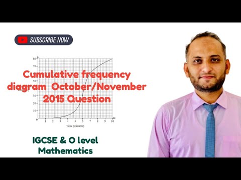 Cumulative Frequency Diagram|Percentile & Median | IGCSE GCSE O Level ...