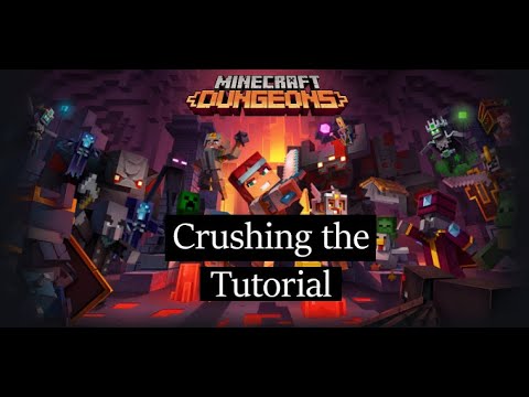 Crushing the tutorial - Minecraft Dungeons Ep 1 - YouTube