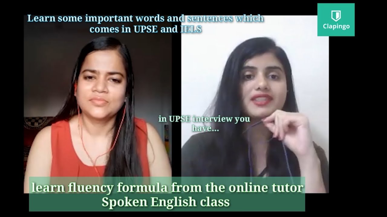 English speaking practice on Clapingo to improve fluency and confidence ...