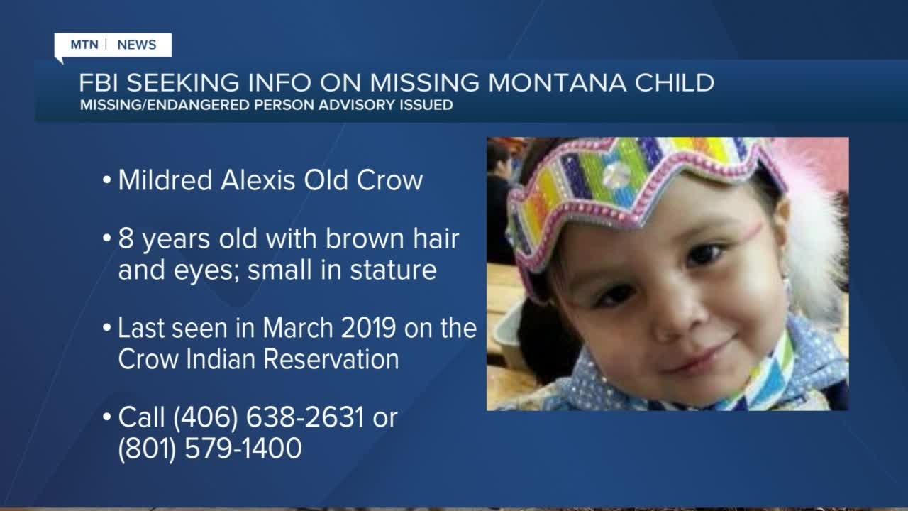 FBI issues MEPA for Montana child - YouTube