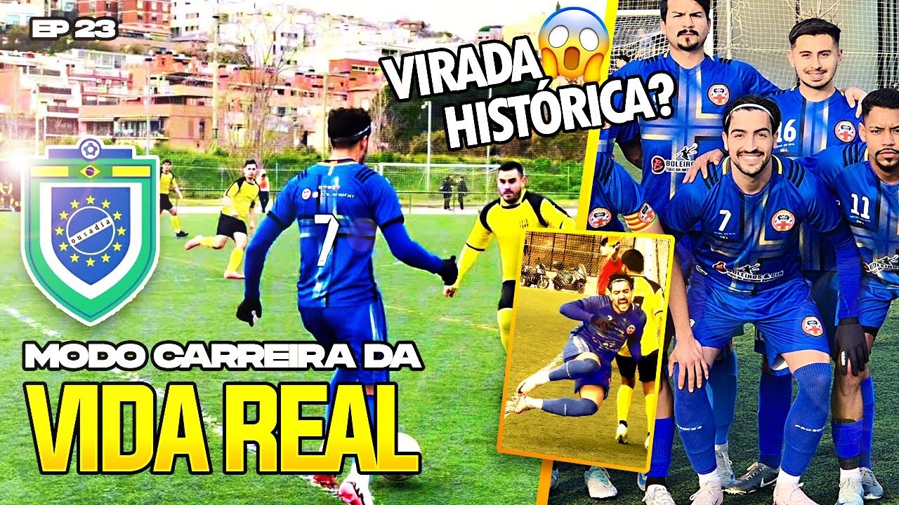 A MAIOR VIRADA DA HISTÓRIA DO OUSADIA FC, INACREDITÁVEL! Modo Carreira ...