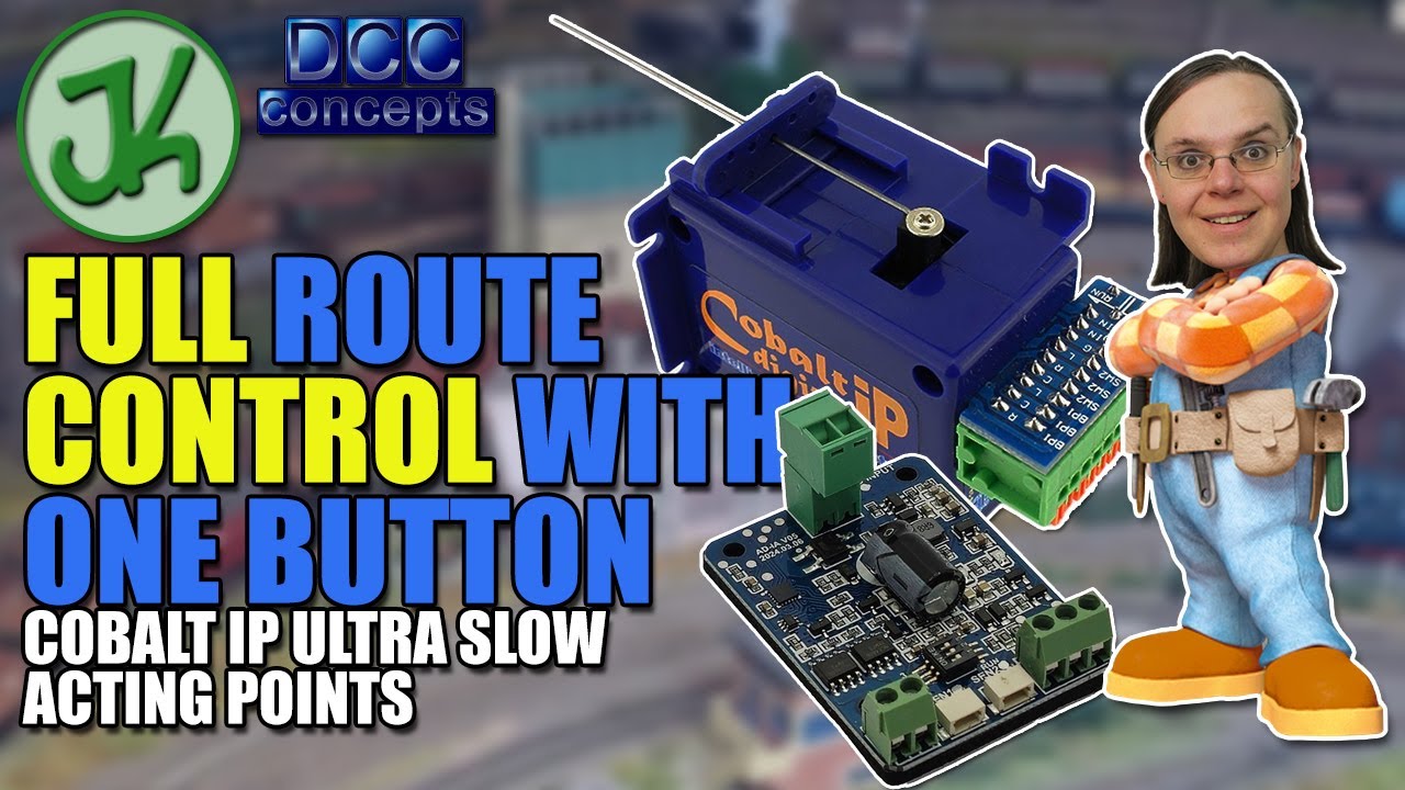 Switch A Full Route With One Button - DCCConcepts Cobalt IP Ultra Slow ...