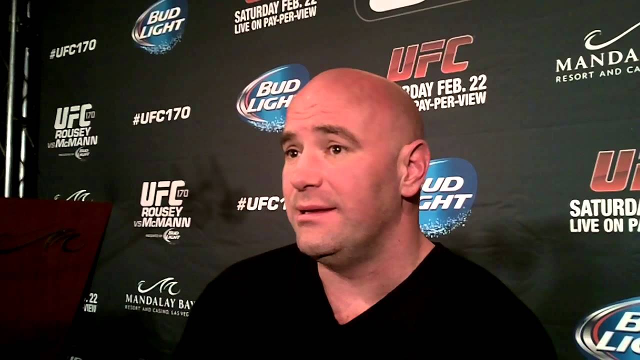 Dana White "On Women's Division and UFC 170 Main Event" - YouTube