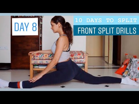 HOW TO DO FRONT SPLIT? (4 Hacks) Day 8 of 10 Days SPLIT CHALLENGE #10daysplitchallenge