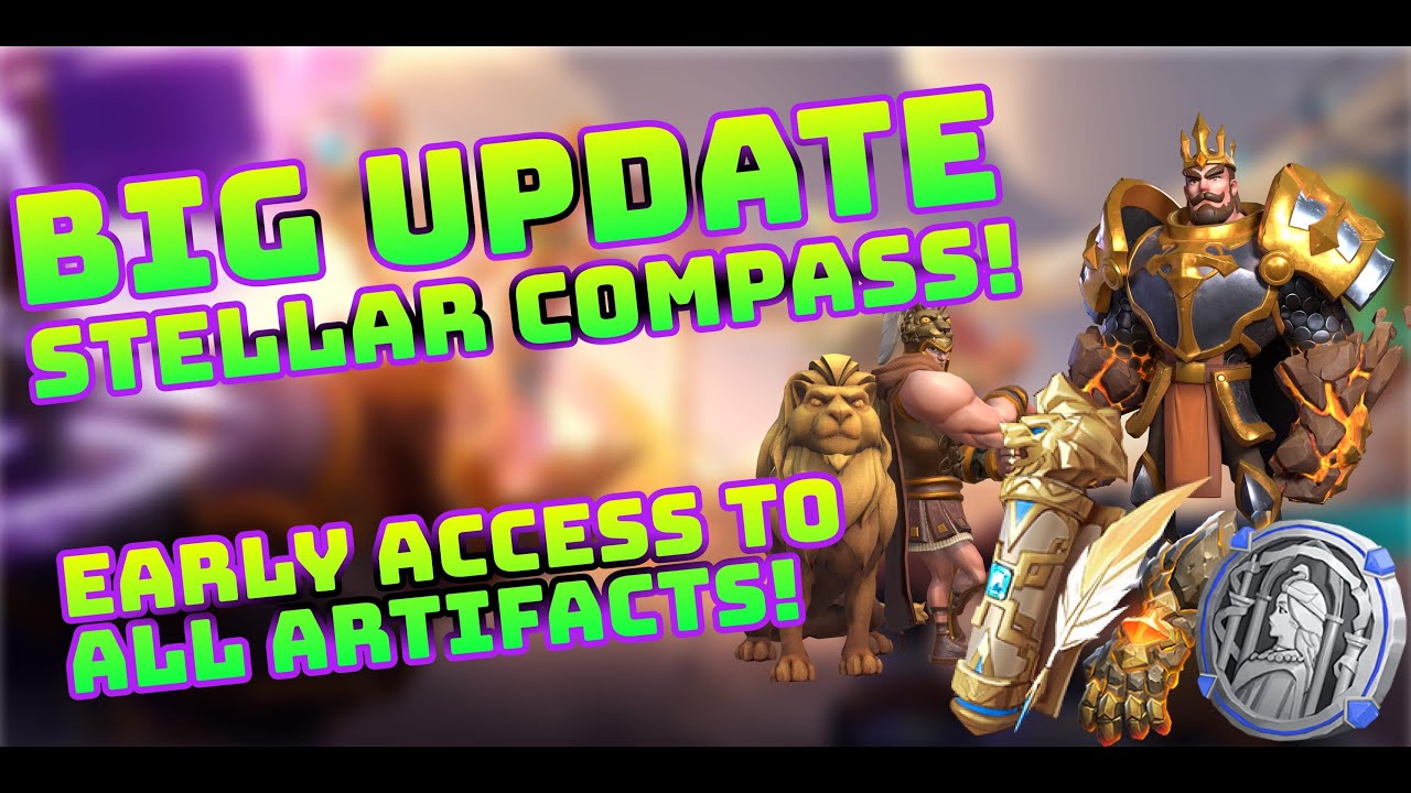 BIG UPDATE | Stellar Compass | Infinity Kingdom - YouTube