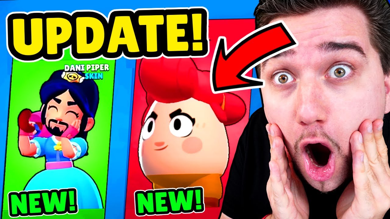 MEGA UPDATE! 😱 EGG BRAWLER a DANI SKIN! 🤯 | Brawl Stars - YouTube