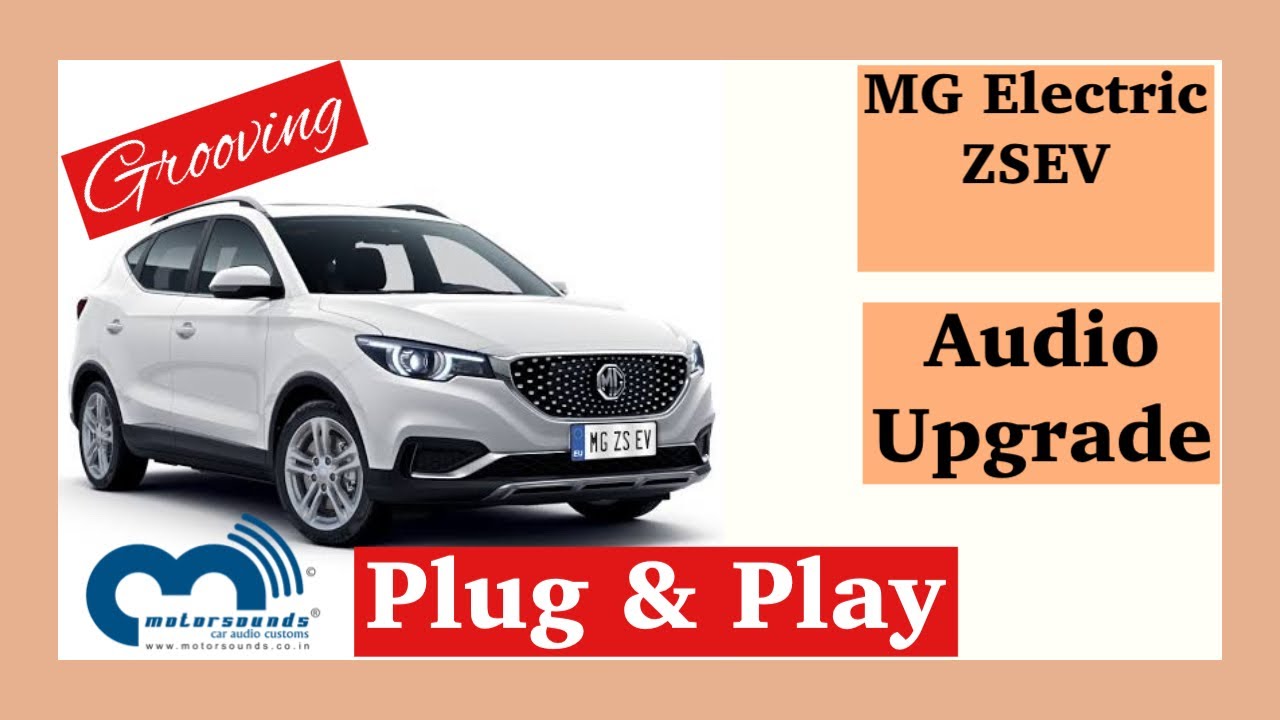 MG Electric Audio Upgrade for a better in-car music experience - YouTube