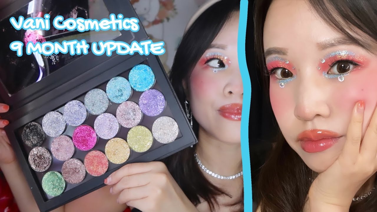 Vani Cosmetics Pressed Glitters 9 Month UPDATE - YouTube