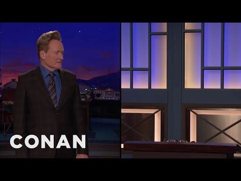 Andy Retires In The Middle Of Conan’s Monologue | CONAN on TBS