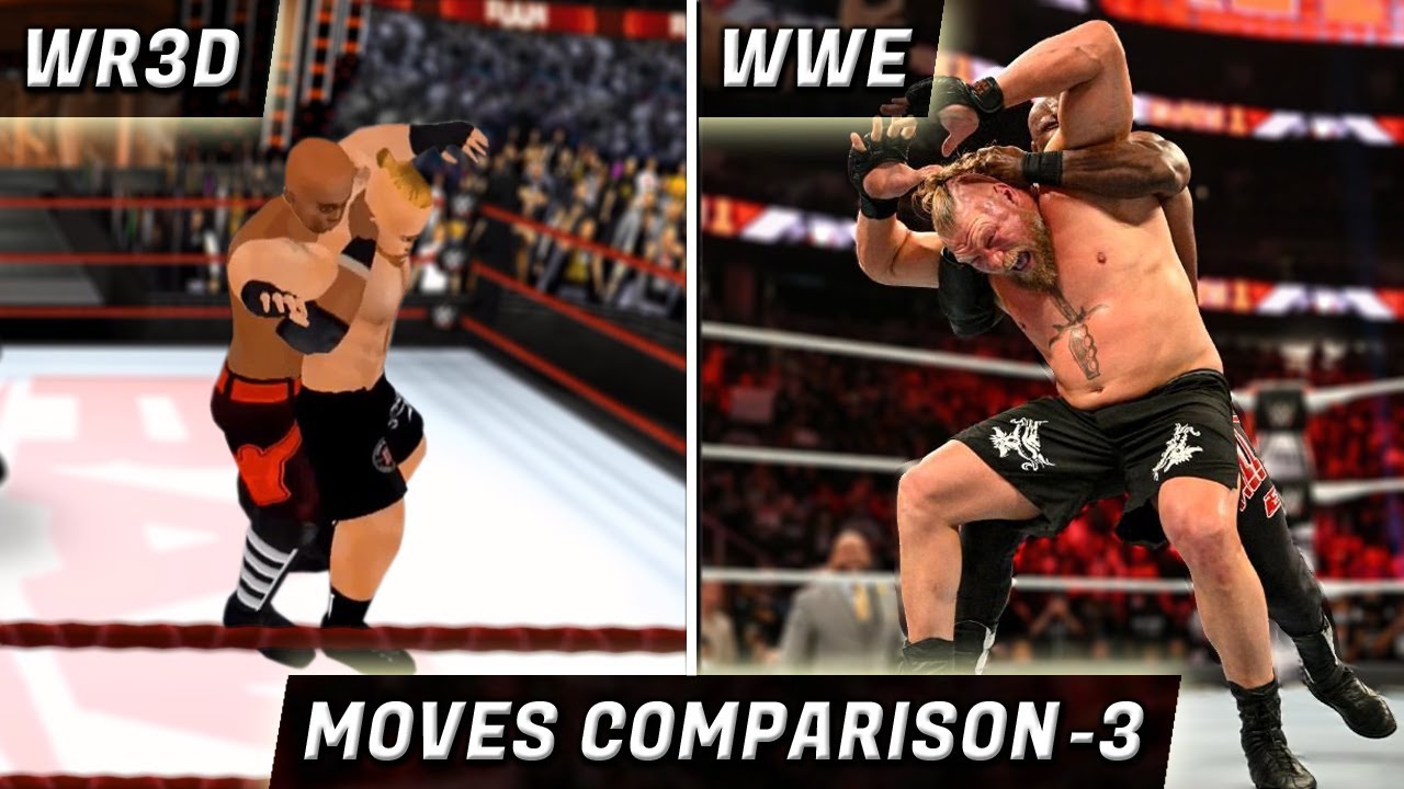Real Life of WR3D Moves | Part-3 | WWE Moves In Wrestling Revolution 3D ...