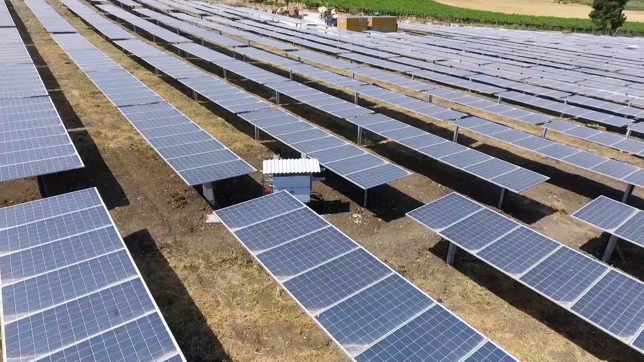 ABB solar inverters transform Sicilian sunshine into clean energy - YouTube