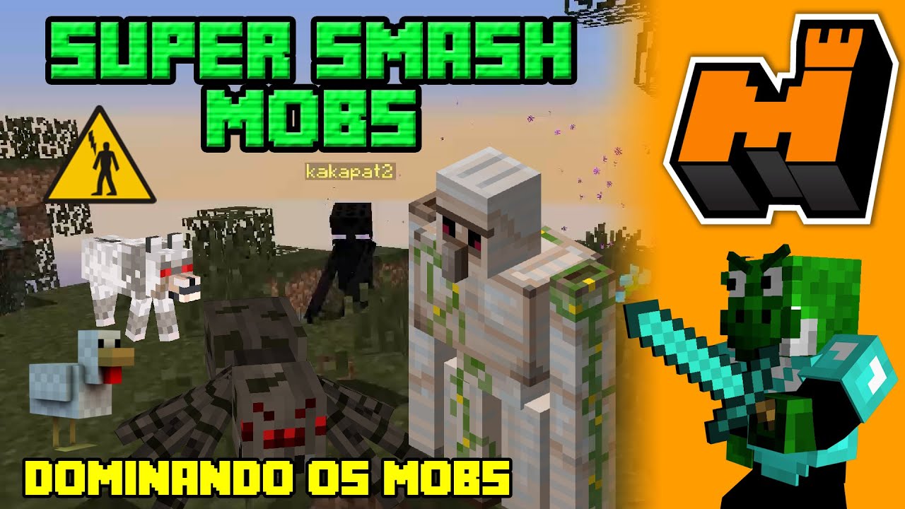 Dominando os Mobs - Super Smash Mobs - YouTube