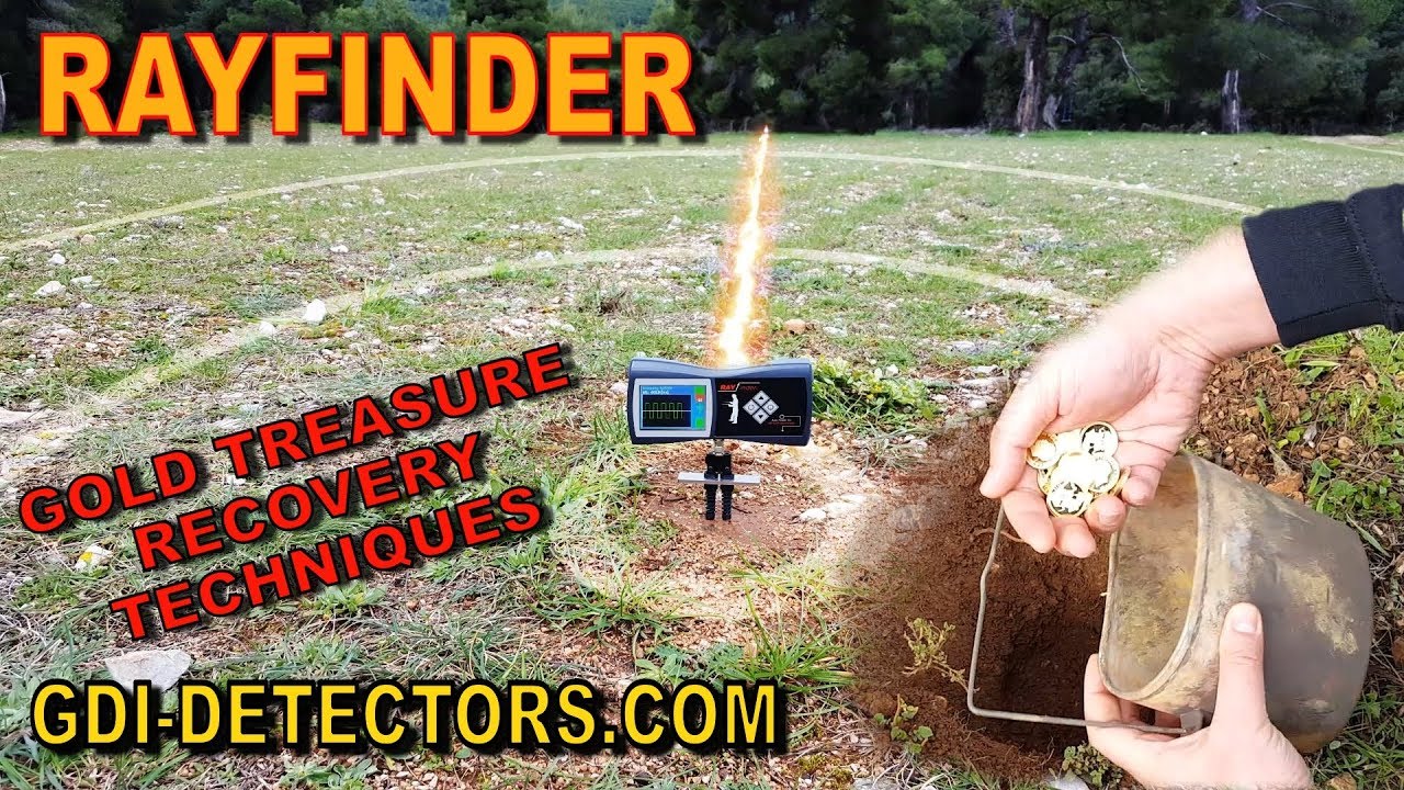 Find underground treasure with RAYFINDER long range locator | gold ...