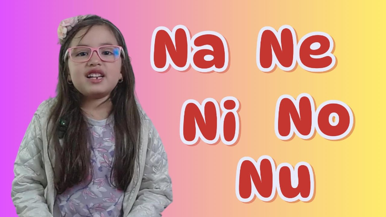 Sílabas Na, Ne, Ni, No, Nu | Lección con la letra N para aprender a ...