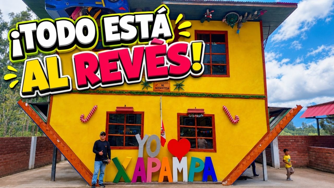 La casa al revés en OXAPAMPA, increíble - YouTube