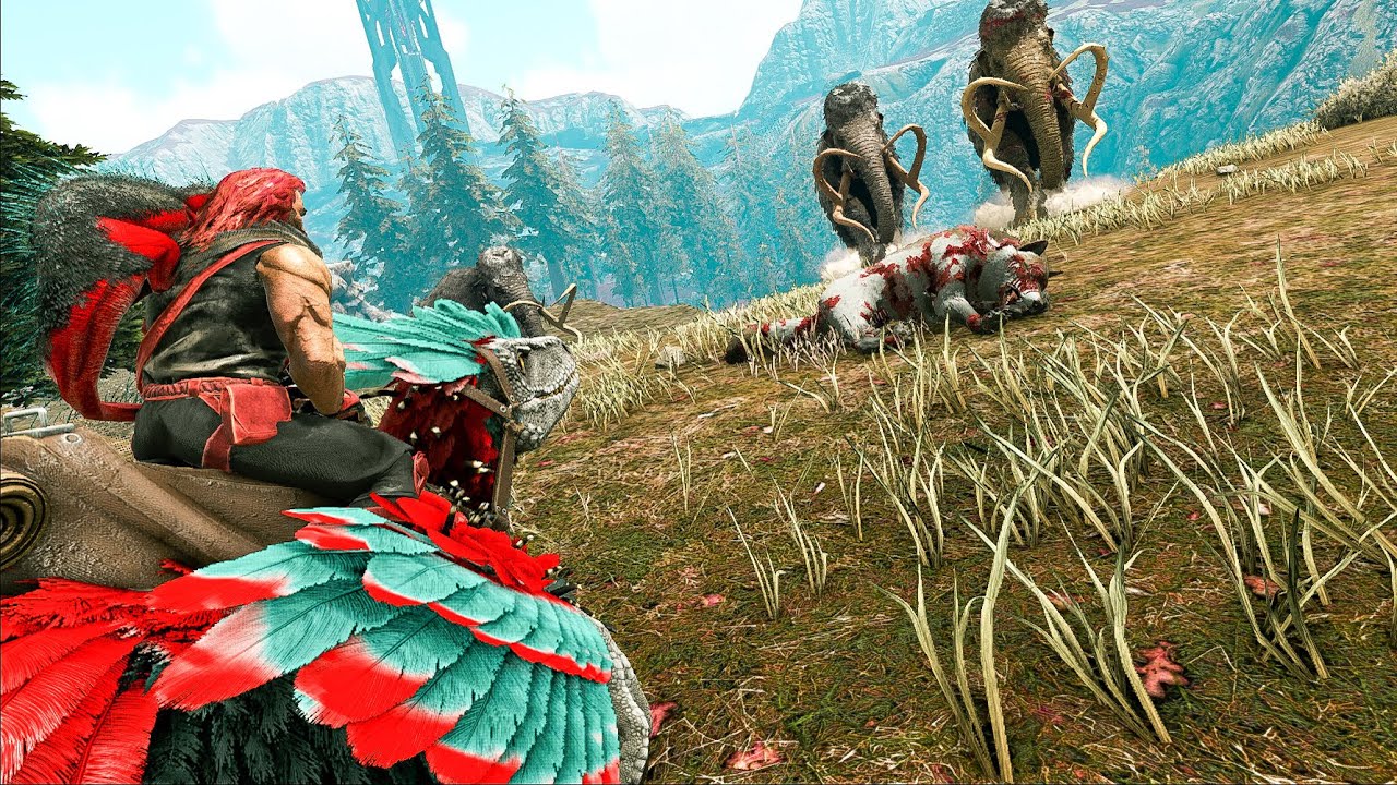 Hunting Some Creatures with Our Newly Grown Deinonychus - Ep 06 | Ark ...
