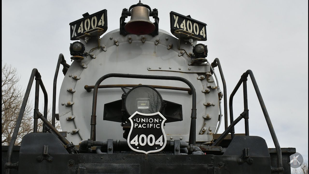Union Pacific Big Boy 4004 Huge Steam Locomotive - Walk Around ...