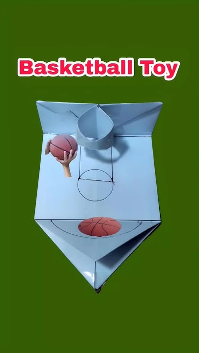 How to Make Paper Basketball Toy | Basketball Toy | Origami Basketball ...