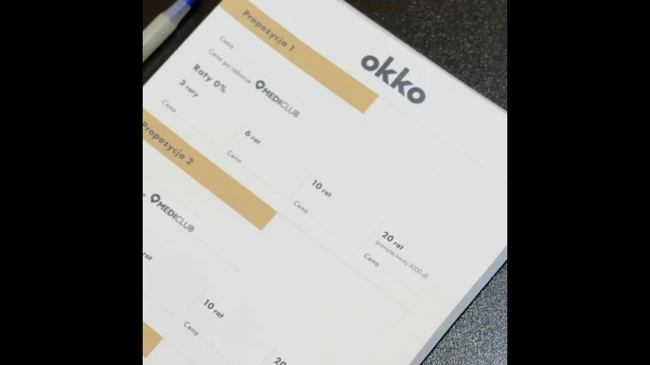 Raty 0% w salonie optycznym OKKO! - YouTube