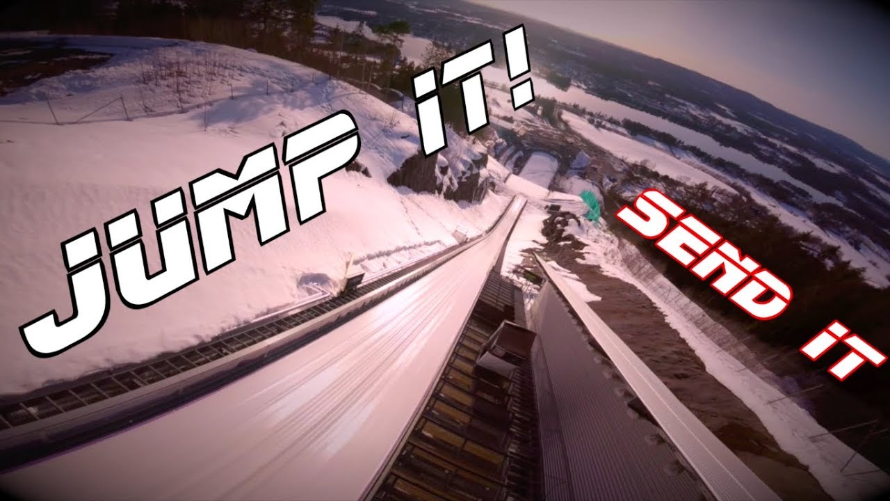 The Longest Ski Jump in History of FPV Drones - YouTube
