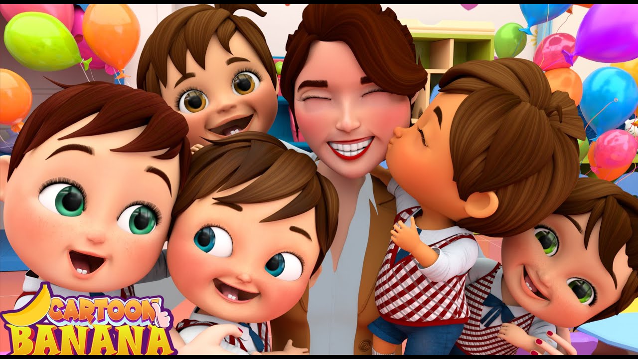 Mother's Day | Popular nursery rhymes collection | Banana Coco Elephant ...