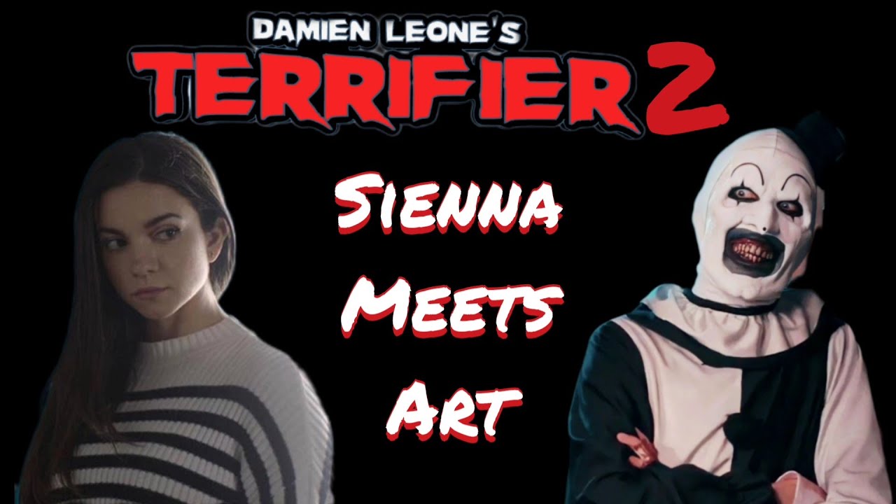 TERRIFIER 2: SIENNA MEETS ART THE CLOWN #movie #clips #edit #comment # ...