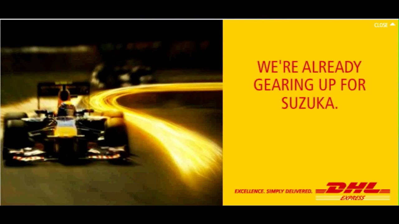 Suzuka,japan track. advertisement DHL - YouTube