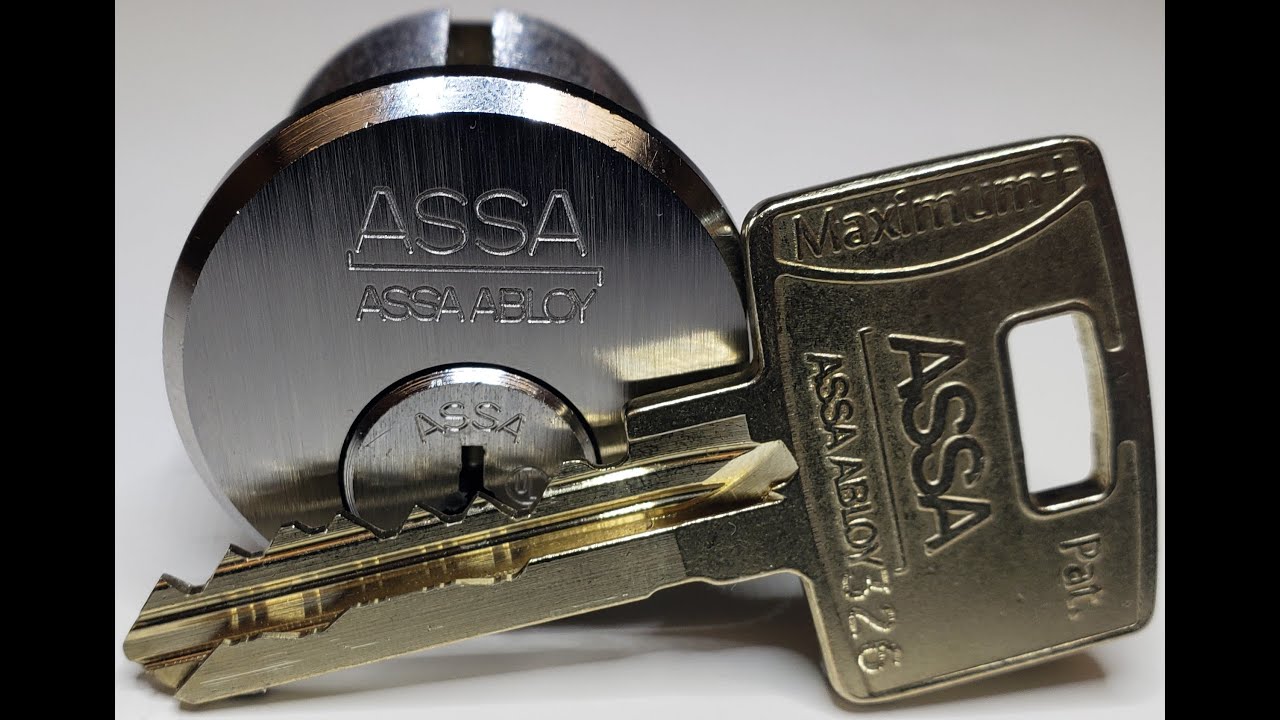 [L114] ASSA Twin Maximum+ Mortise Lock - pick and gut - YouTube