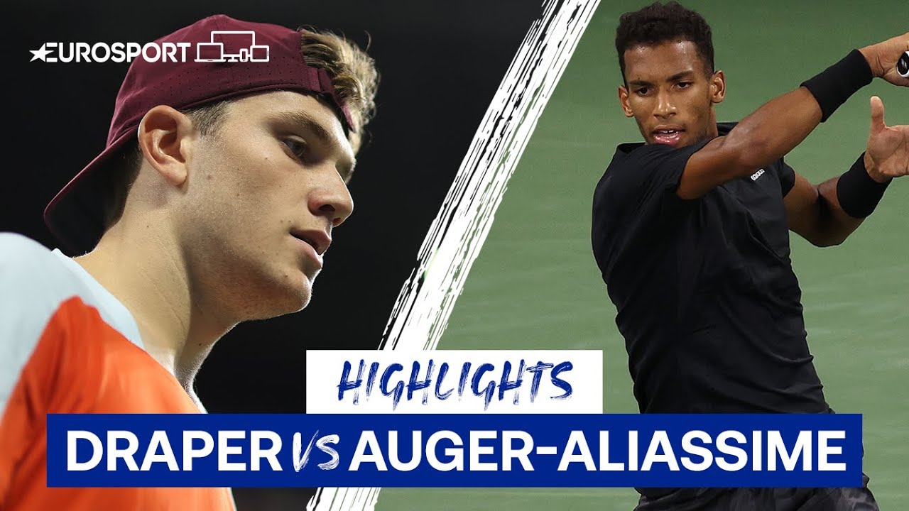 Auger-Aliassime Blown Off Court By Jack Draper | 2022 US Open | Eurosport tennis - YouTube