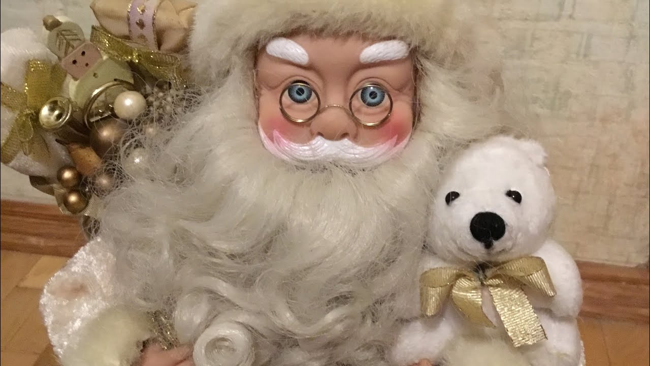 rare dancing & singing Santa Claus (Walking Santa) after repair # ...