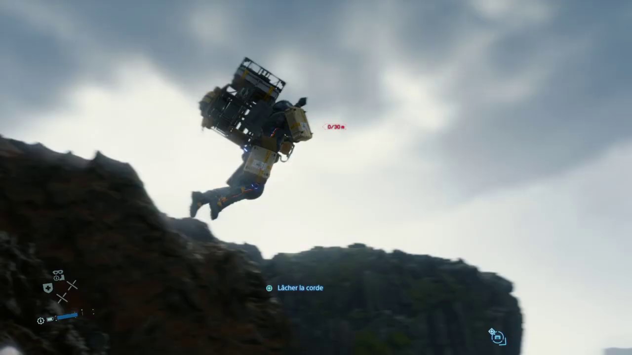 Death Stranding - a glitch with a rope - YouTube